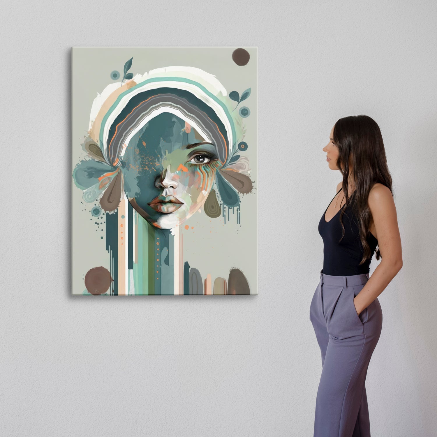 Blaire, Portrait Wall Art Print | Bella Eve Official Website