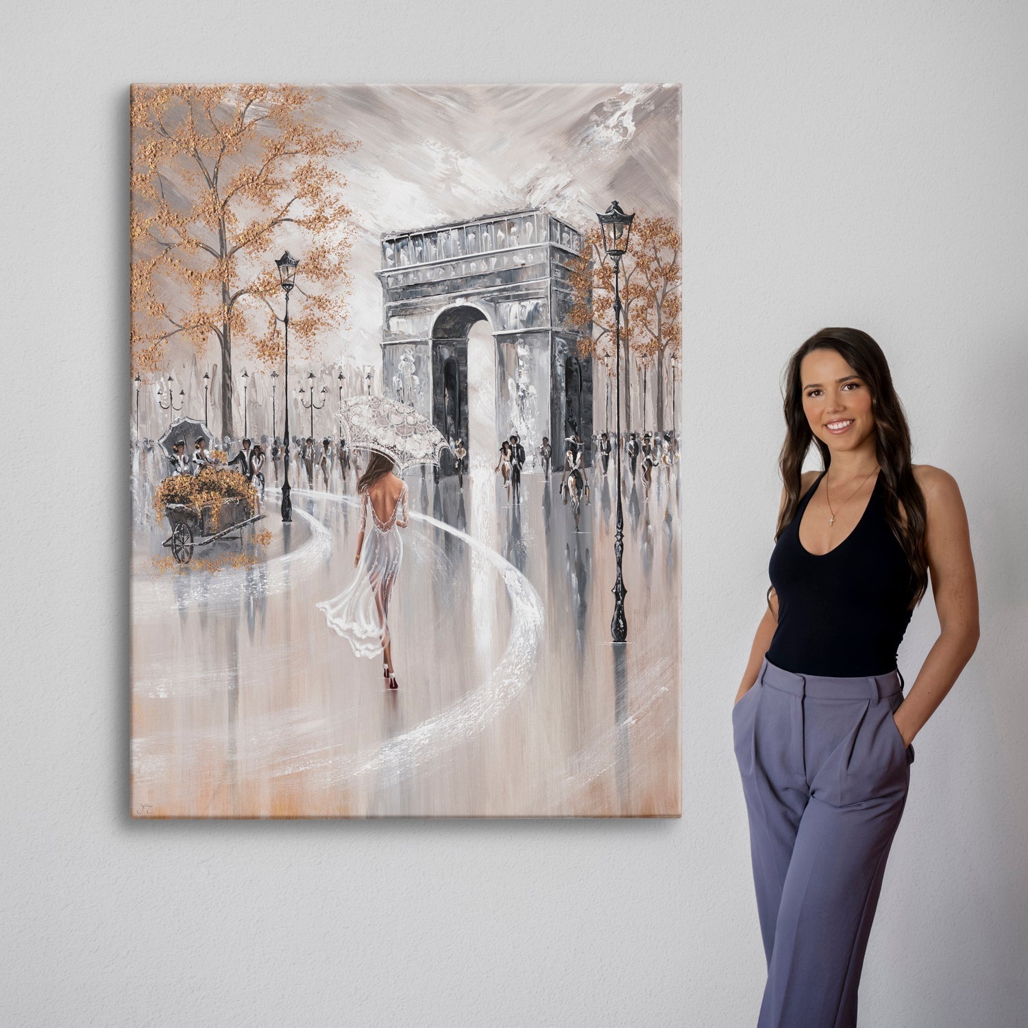 Paris Flair Wall Art Print | Bella Eve Official Website