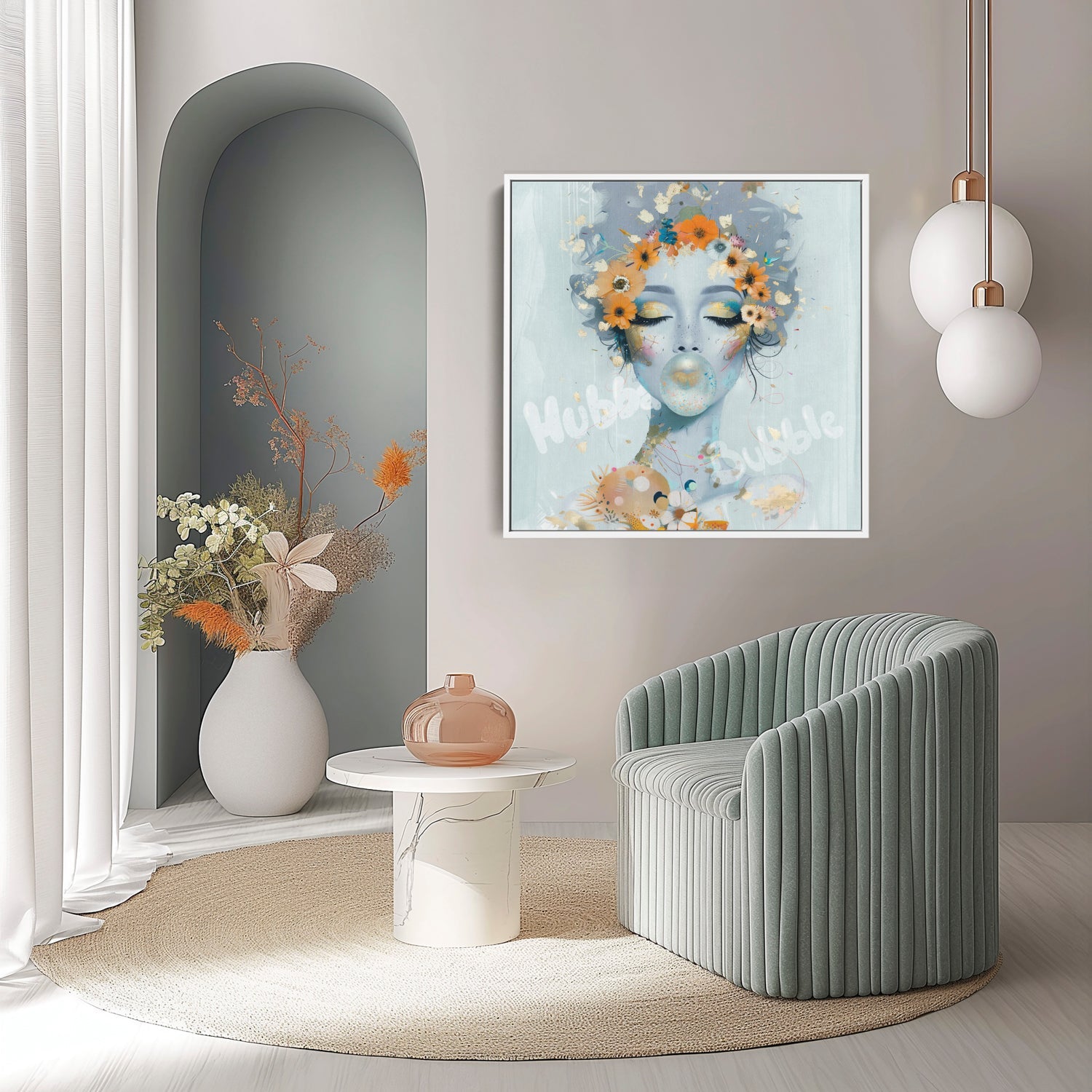 Hubba Bubble Wall Art Print | Bella Eve Official Website